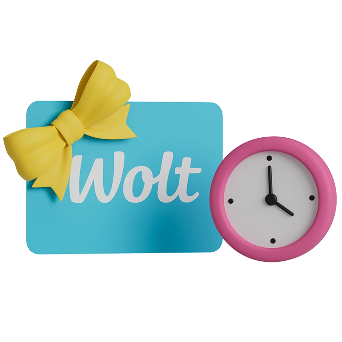 Celebrate Employees with Gift Cards | Wolt for Work - Wolt (Latvia)
