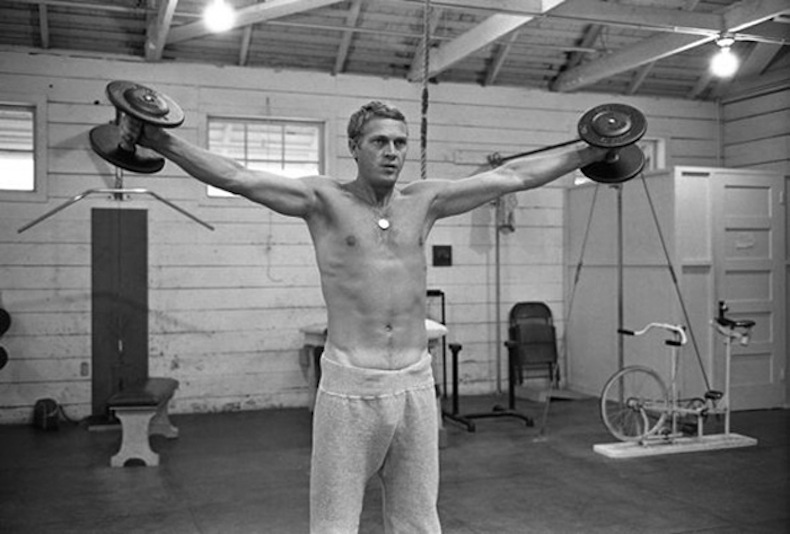 Steve Mcqueen Hot Shirtless Male Celebrities Purple Clover
