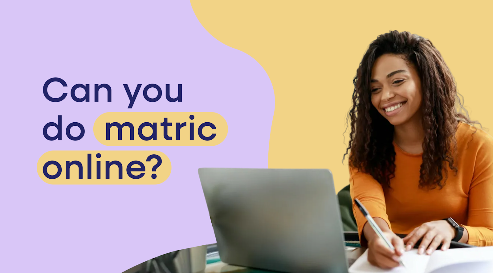 Can you do Matric online?