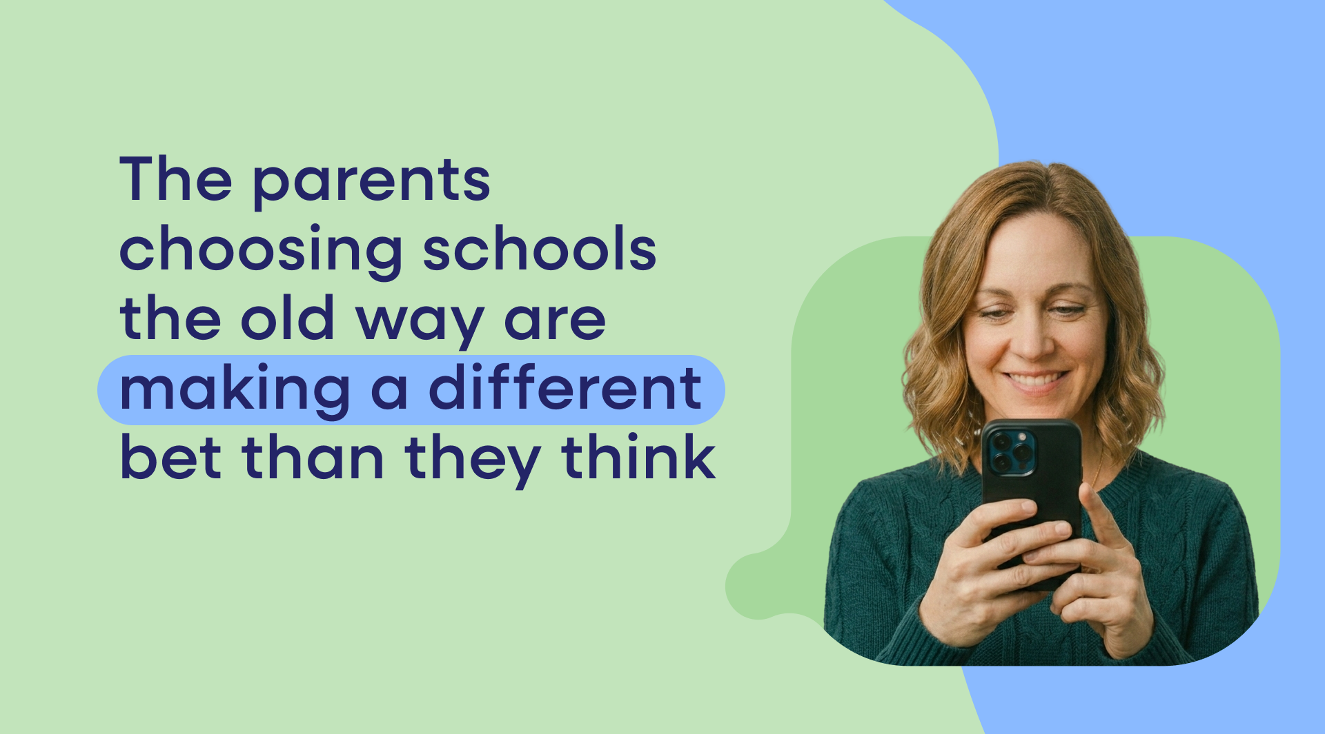 The parents choosing schools the old way are making a different bet ...