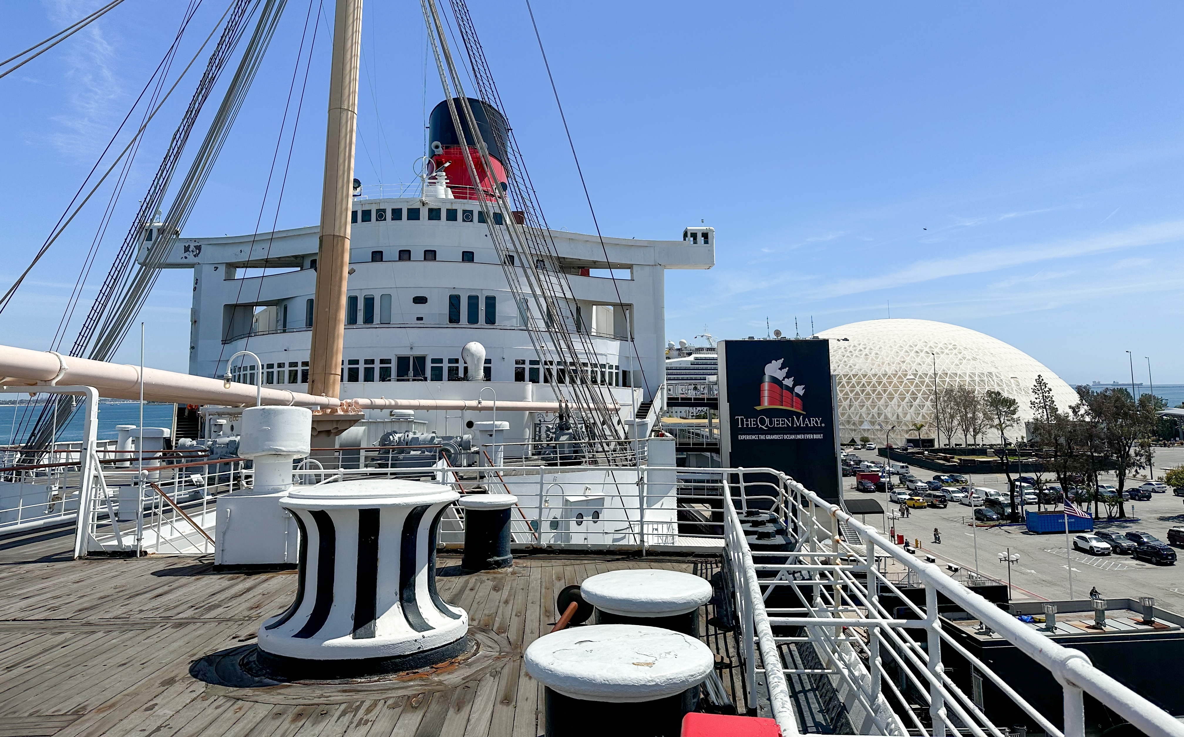 Queen Mary stayed afloat thanks to oil funds and… | KCRW
