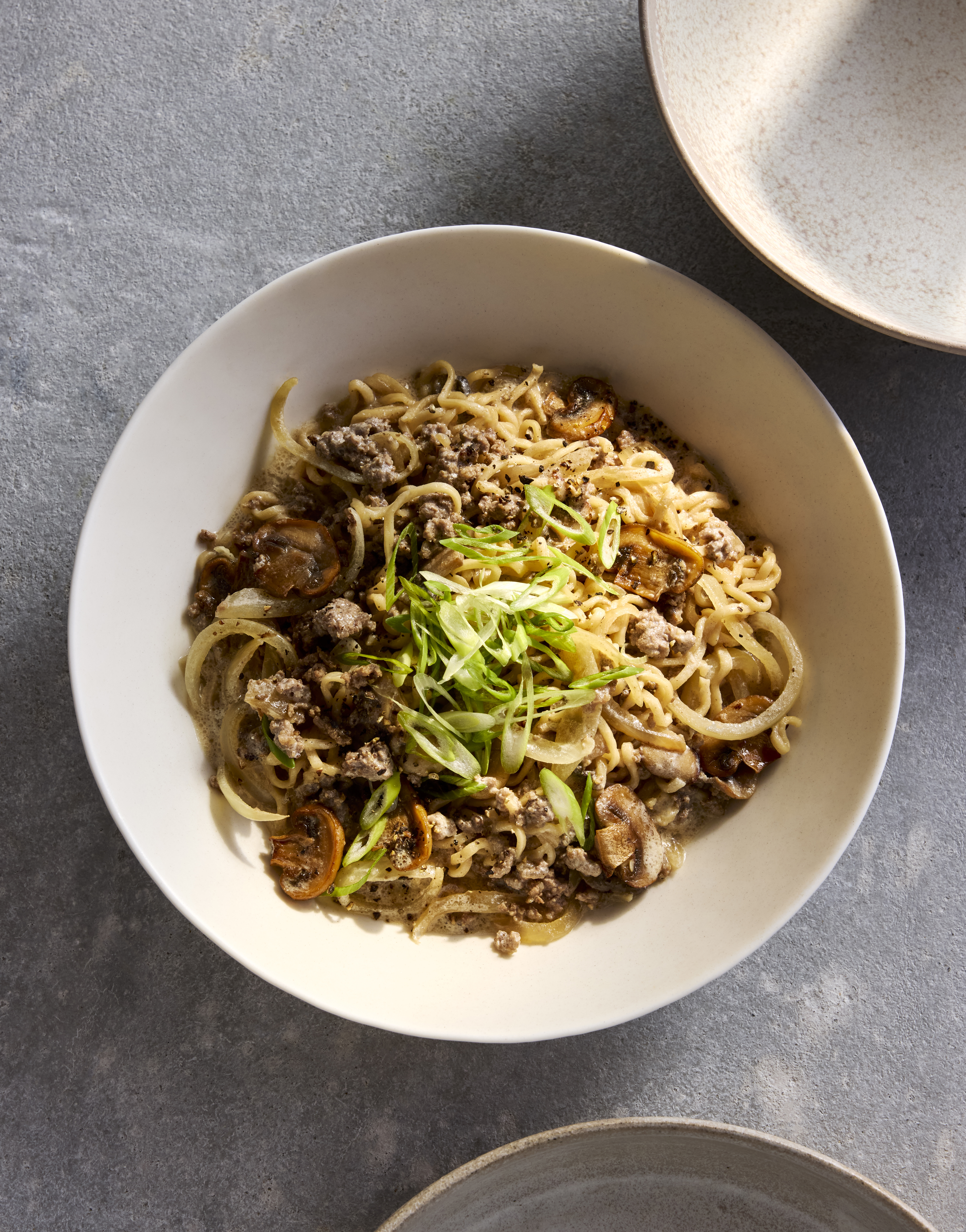 RECIPE: Peter J. Kim's Beef Stroganoff Ramen | Good Food | KCRW