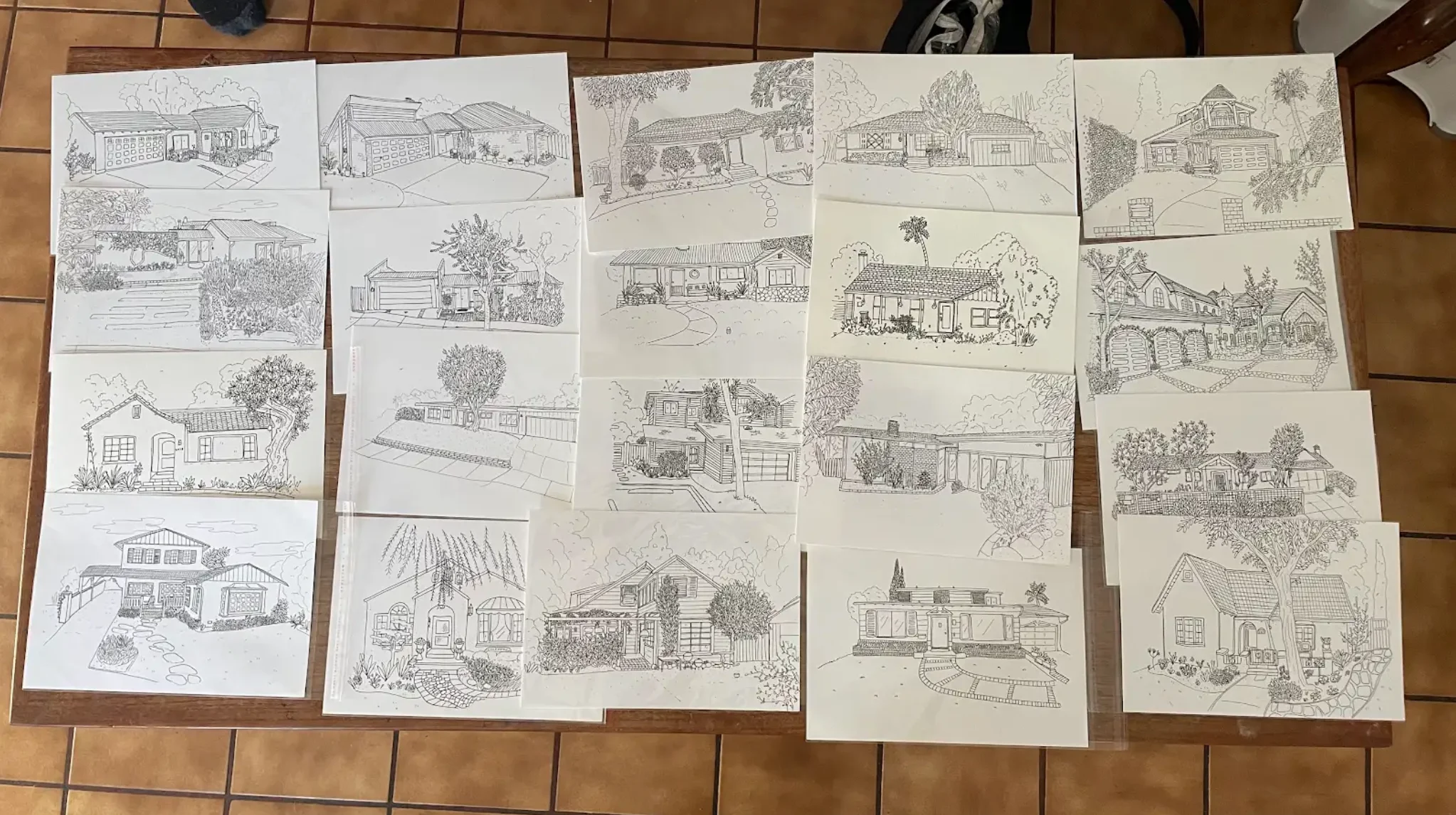 destroy house drawing