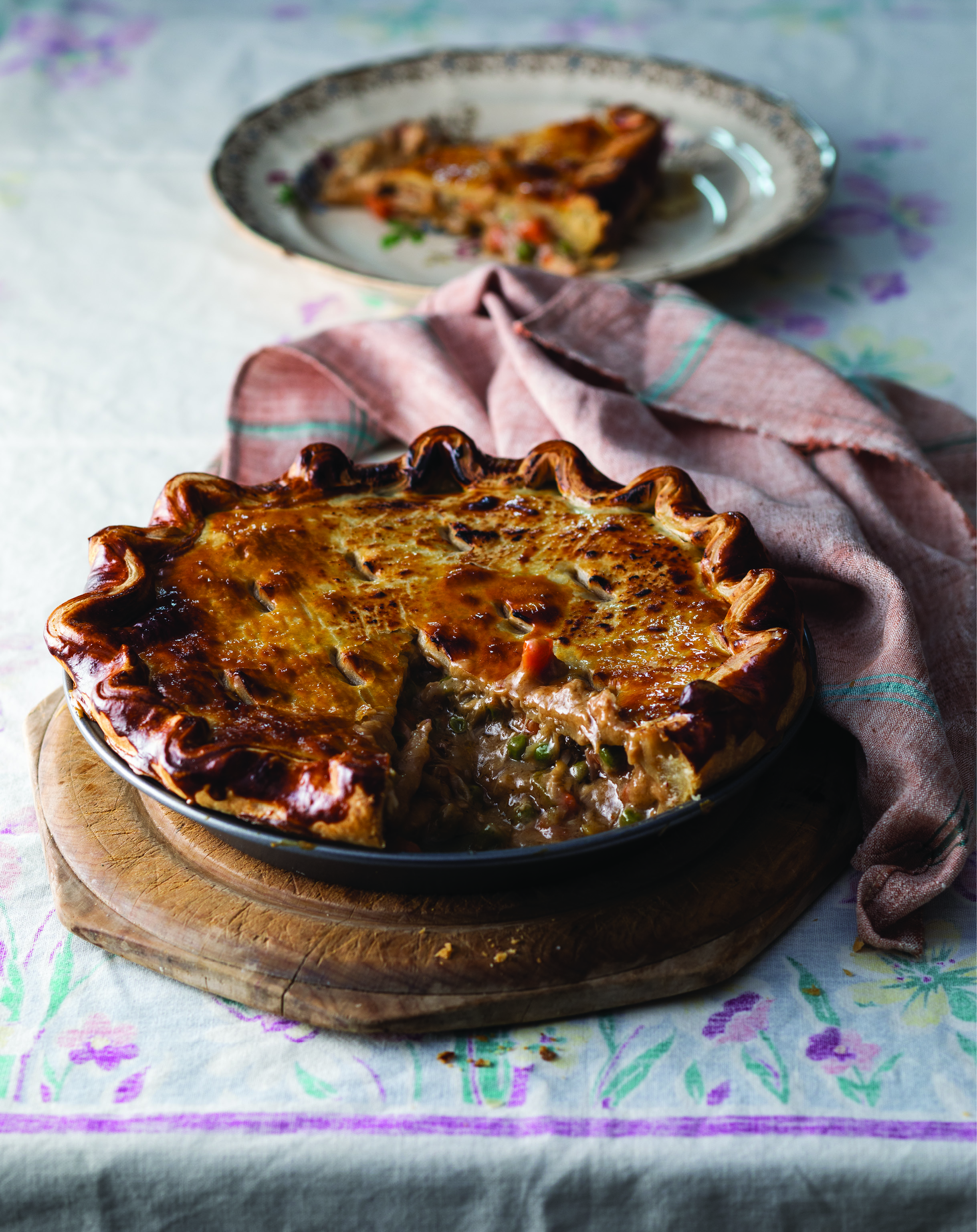 Brian Polcyn's next-day turkey pot pie uses the bones | KCRW
