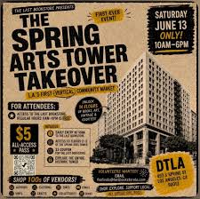 The Last Bookstore Spring Arts Tower Takeover | KCRW