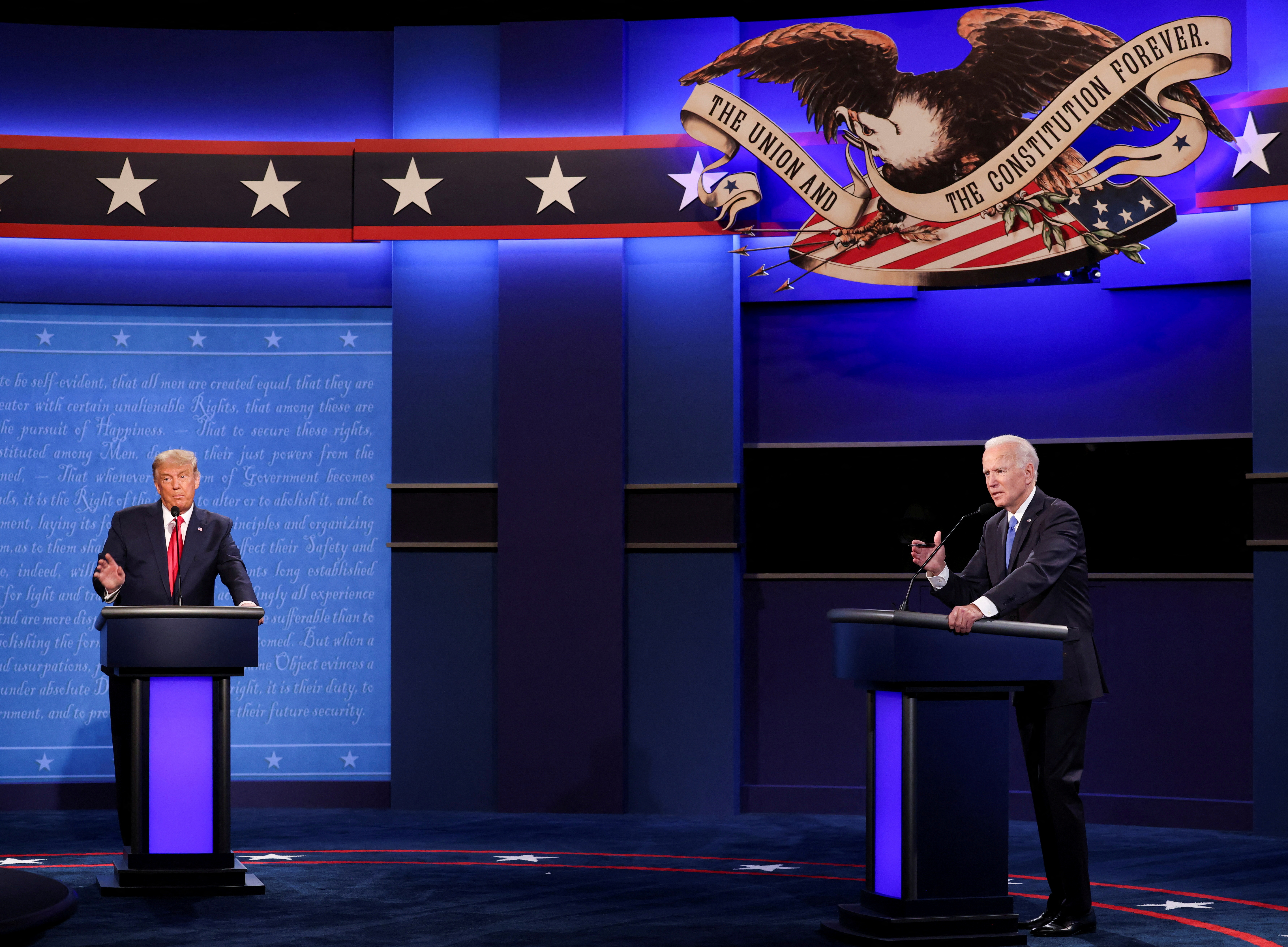 Biden, Trump set to face off in debates as… | KCRW