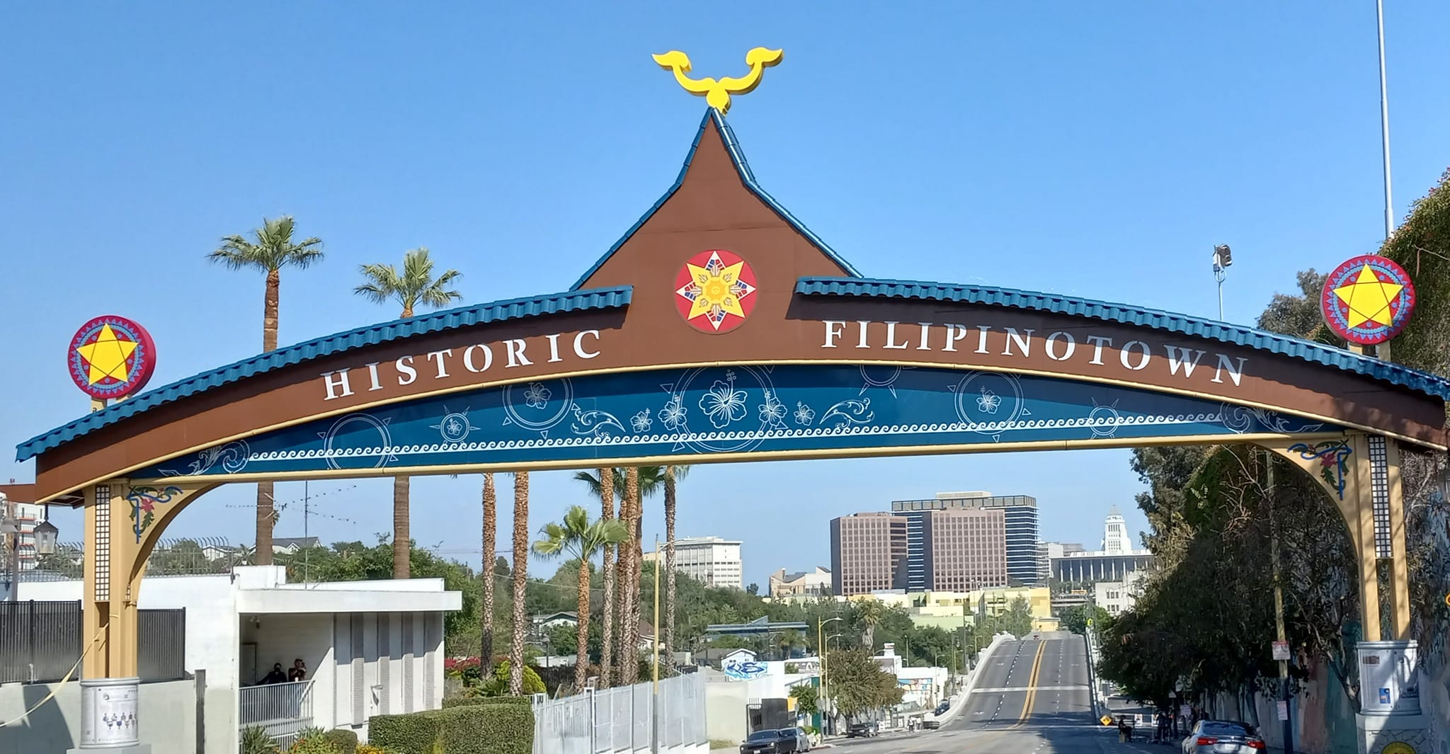 Historic Filipinotown arch honors immigrants, after… | KCRW
