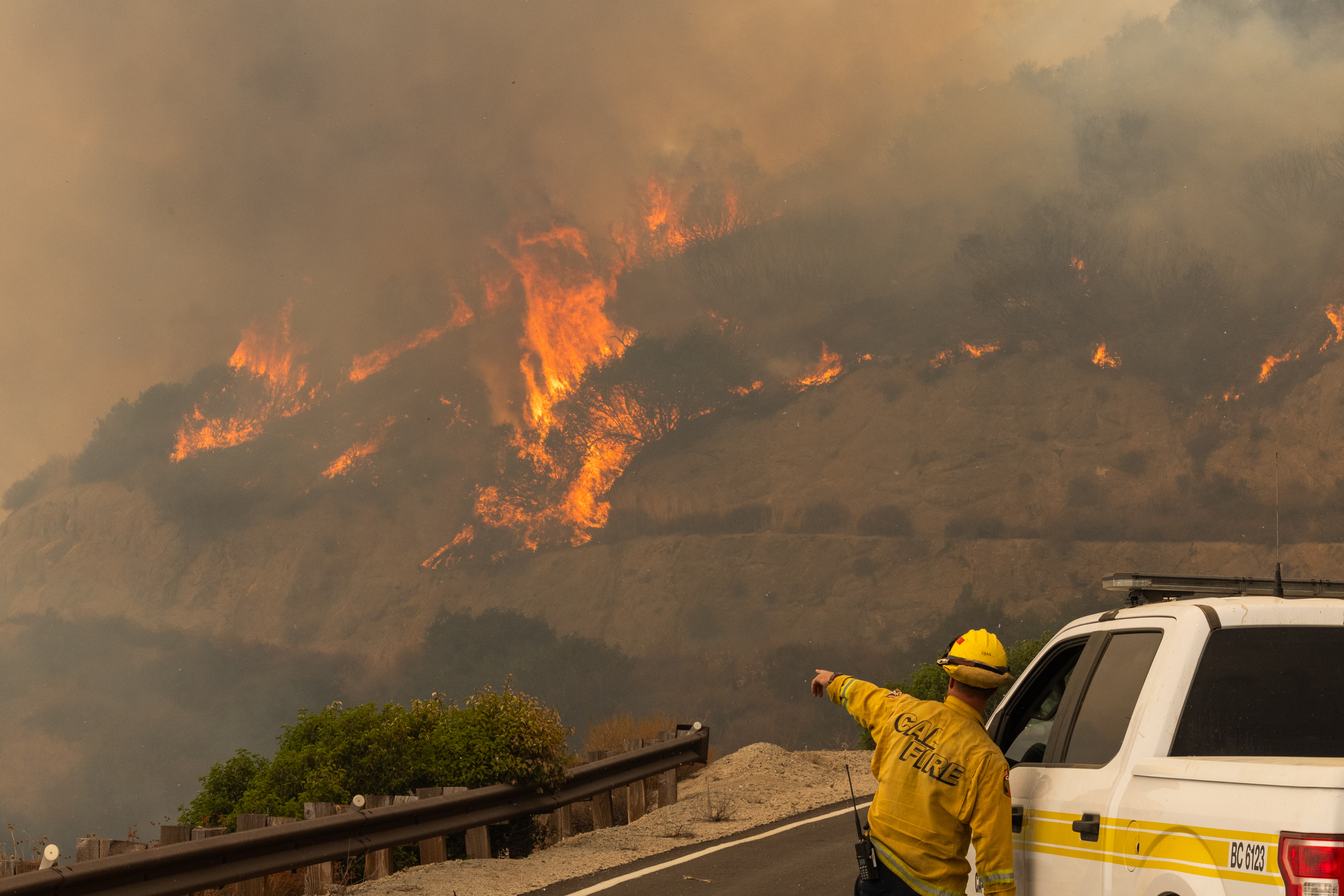 Heat wave puts extra strain on firefighters tackling… | KCRW