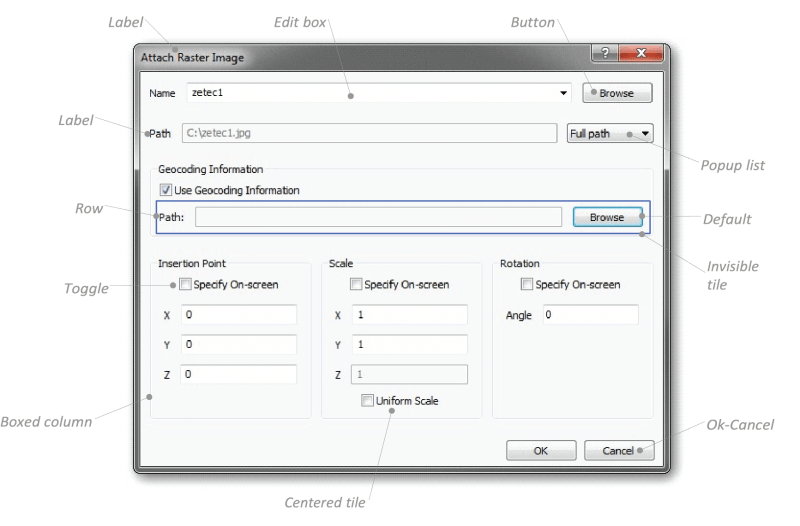 Designing Dialog Boxes with DCL - Customizing BricsCAD® - P26 | Bricsys ... Designing Dialog Boxes with DCL - Customizing BricsCAD® - P26 | Bricsys ...