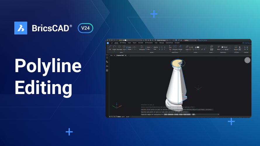 Polyline Editing in BricsCAD