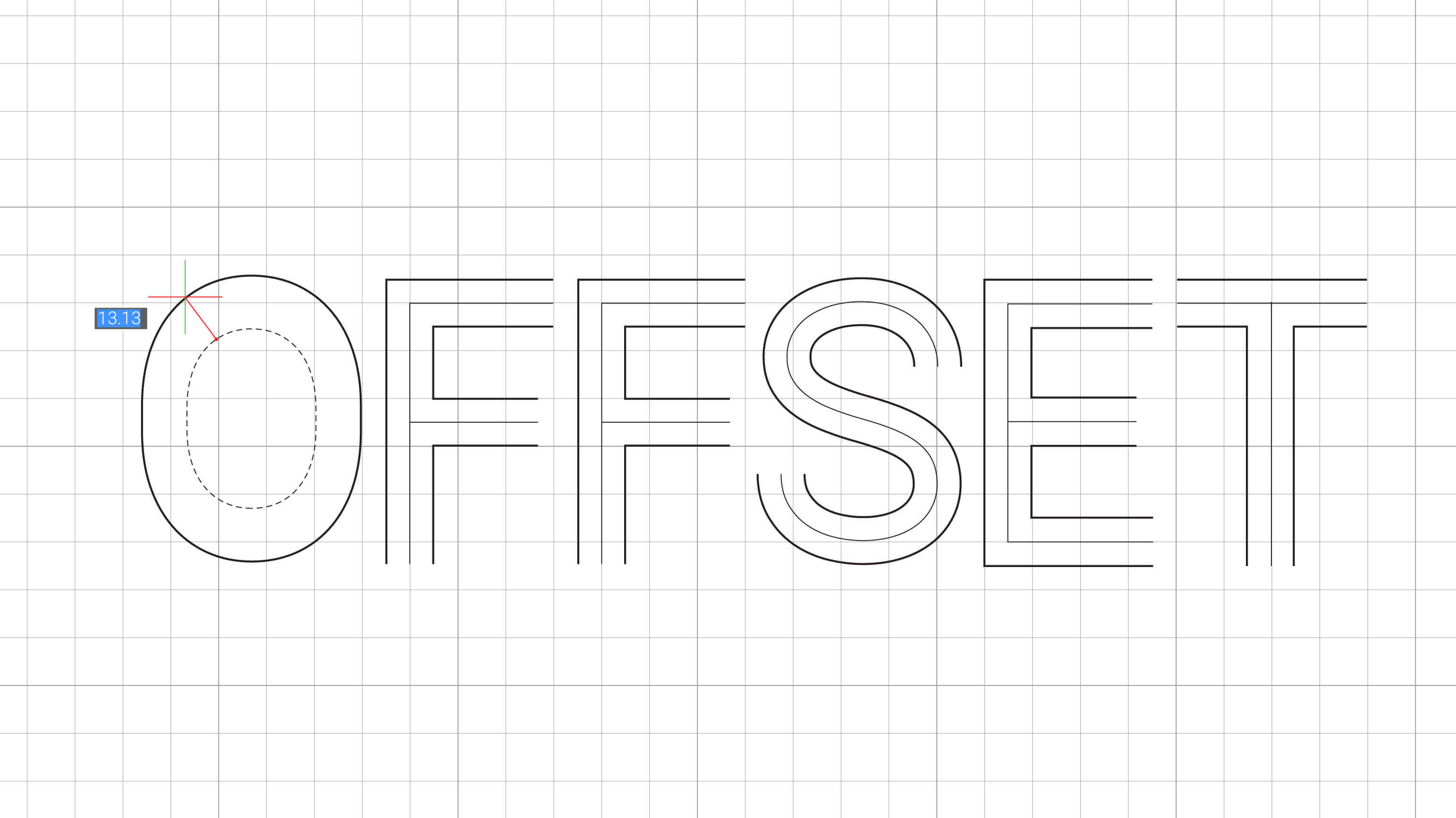 Offset - Parallel Lines in BricsCAD | Bricsys Blog