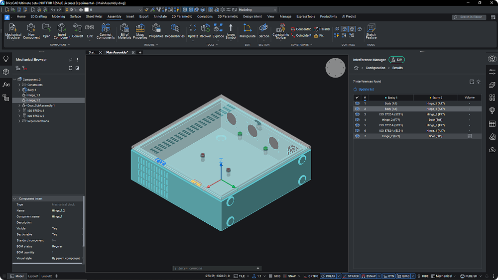 BricsCAD Mechanical V25 Toolsets for 2D drafting, Assemblies and Sheet Metal Design | Bricsys Blog