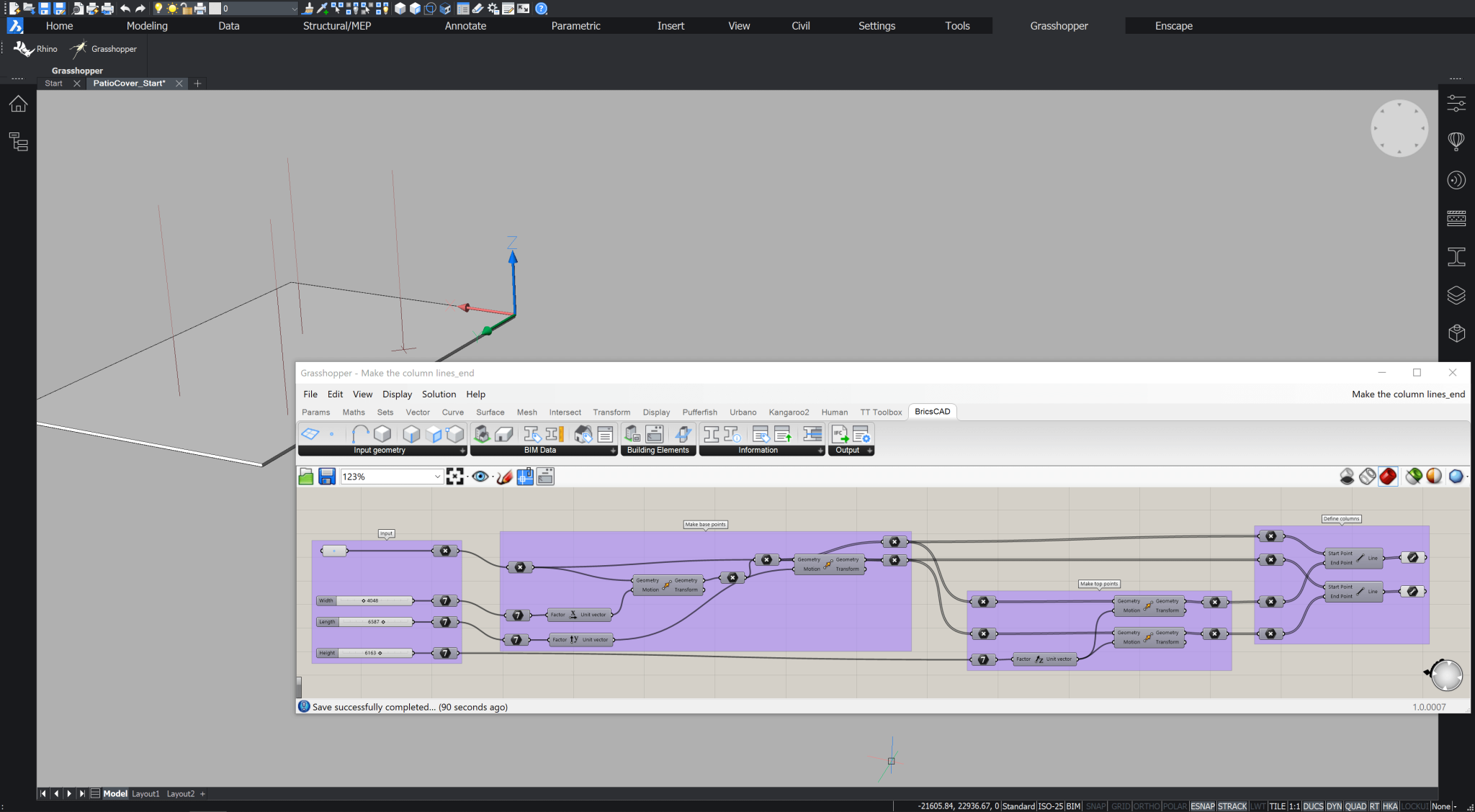 How to Write a Simple Script – Grasshopper® and BricsCAD® – P3 | Bricsys Blog