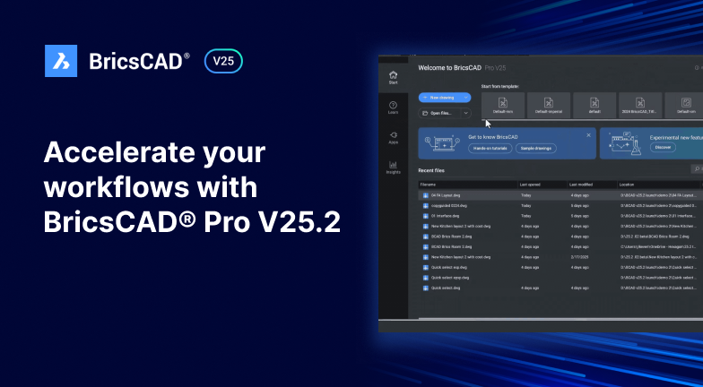 Accelerate your workflows with BricsCAD Pro V25.2 | Bricsys Blog Accelerate your workflows with BricsCAD Pro V25.2 | Bricsys Blog