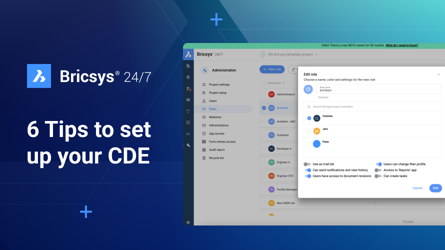 6 Tips to set up your CDE | Bricsys Blog