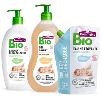 Pommette ce sont des produits pour bébé fabriqués en France