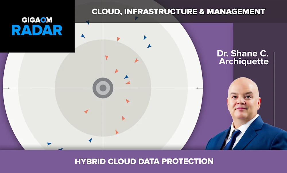 GigaOm Radar for Hybrid Cloud Data Protection | GigaOm