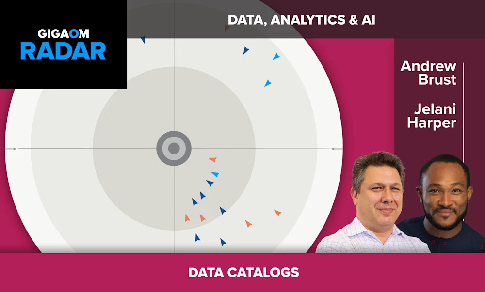 Gigaom | GigaOm Radar for Data Catalogs