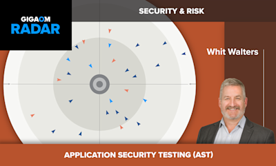The image shows a slide from a presentation about application security ...