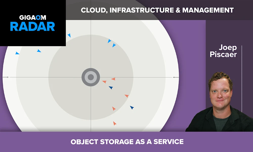 Gigaom | GigaOm Radar for Object Storage as a Service