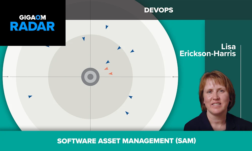 Gigaom | GigaOm Radar for Software Asset Management (SAM)