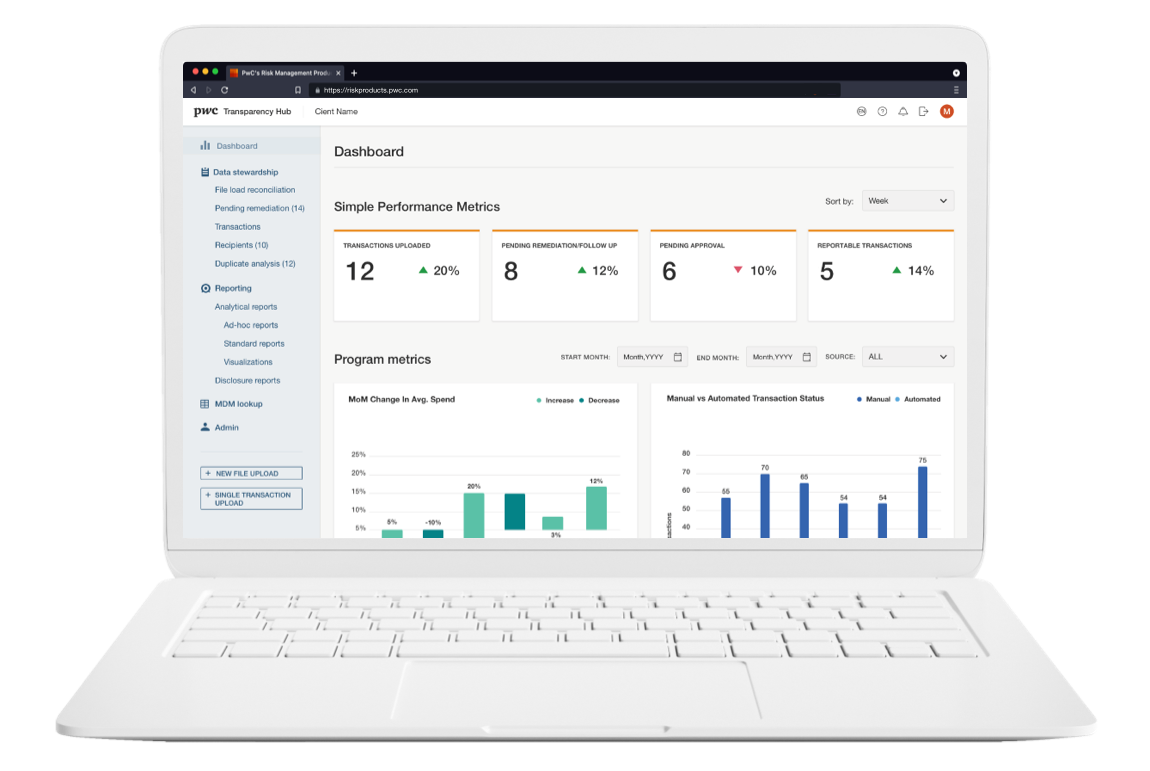 PwC Risk Management | Transparency Hub
