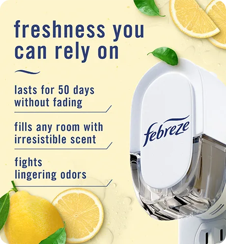 Fresh Lemon-Scented Pluggable Air Freshener | Febreze