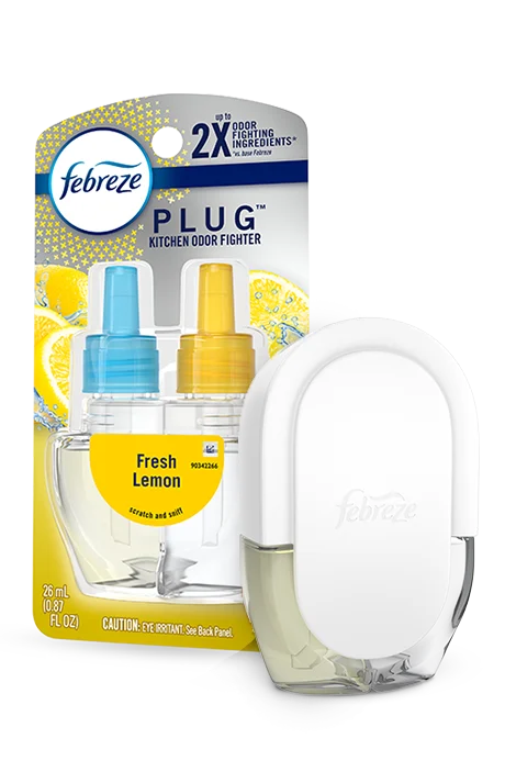 Fresh Lemon-Scented Pluggable Air Freshener | Febreze