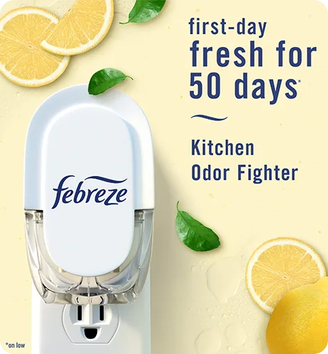 Fresh Lemon-Scented Pluggable Air Freshener | Febreze