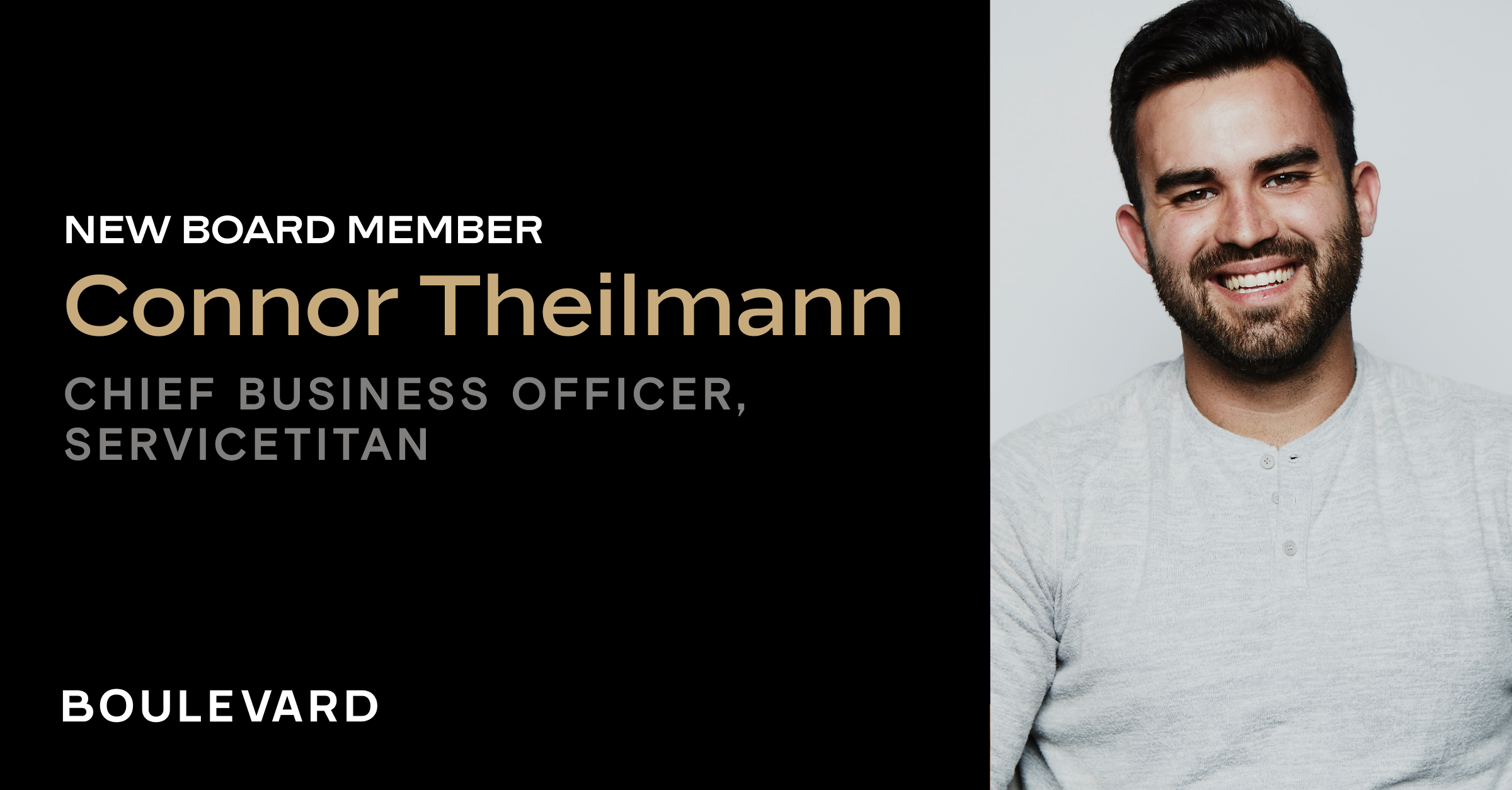Announcing Our Newest Board Member: Connor Theilmann Joins Boulevard