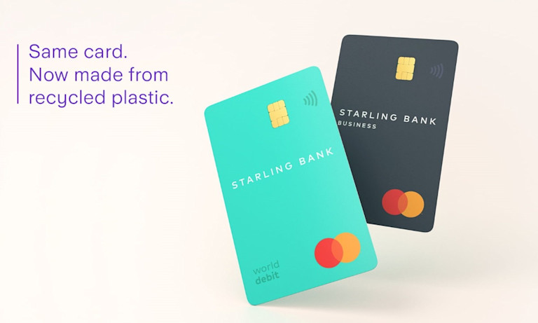 Starling goes green: Bank launches debit cards made from recycled ...