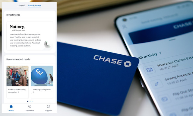 Chase redesigns UK banking app with groundwork for Nutmeg account ...