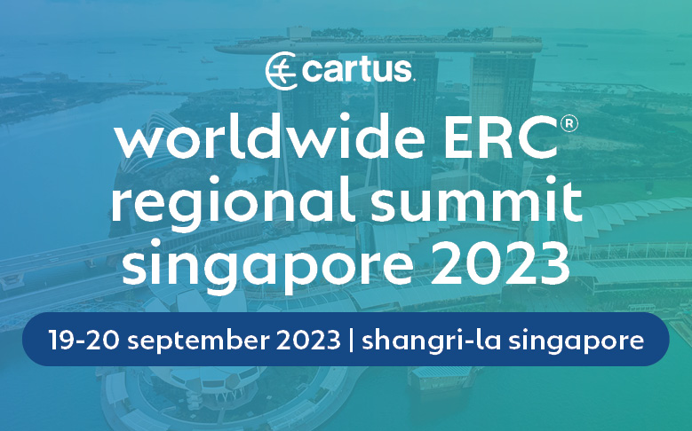 join cartus at the worldwide ERC® regional summit in singapore