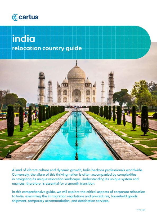 Unlocking India: Your Guide to Corporate Relocation in India | Cartus
