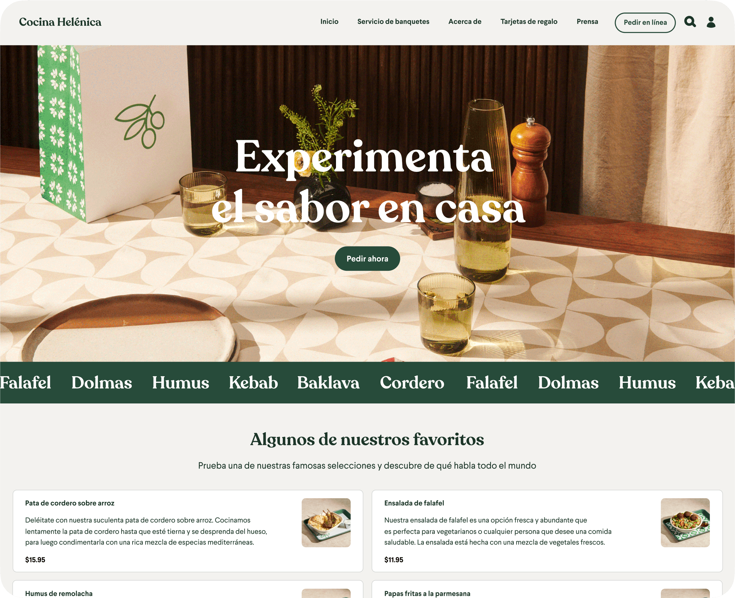 Sistema de pedidos en línea para restaurantes y entrega de comida | Square