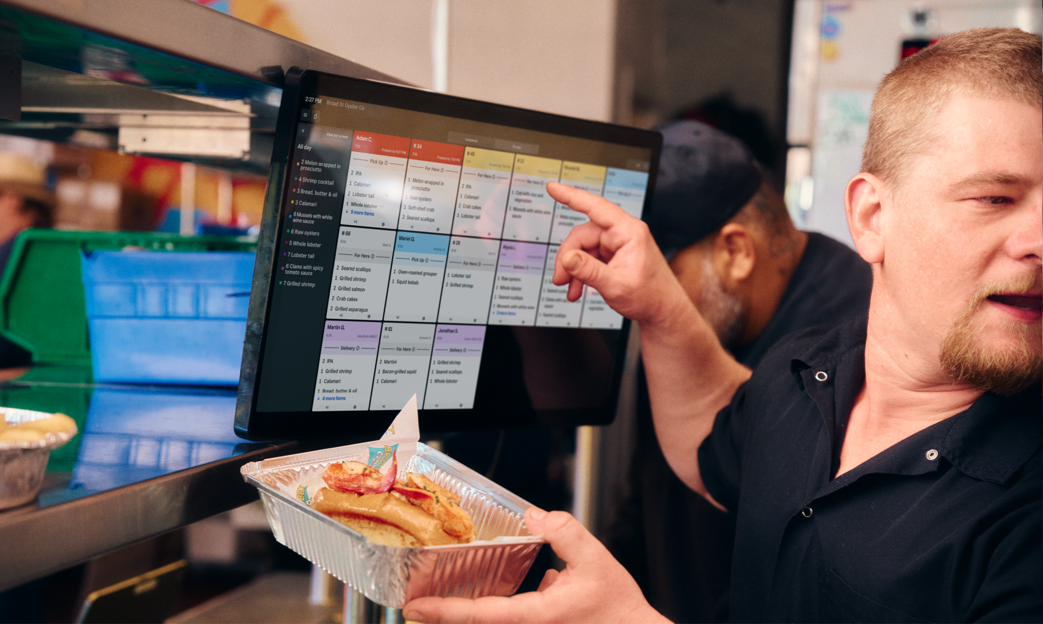 Here for the good stuff | Square Food & Beverage