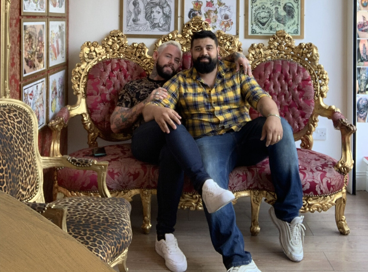 Danny McGuinness and Nelson Guerra own Tiger Tattoo, a studio in the city centre of Dublin.