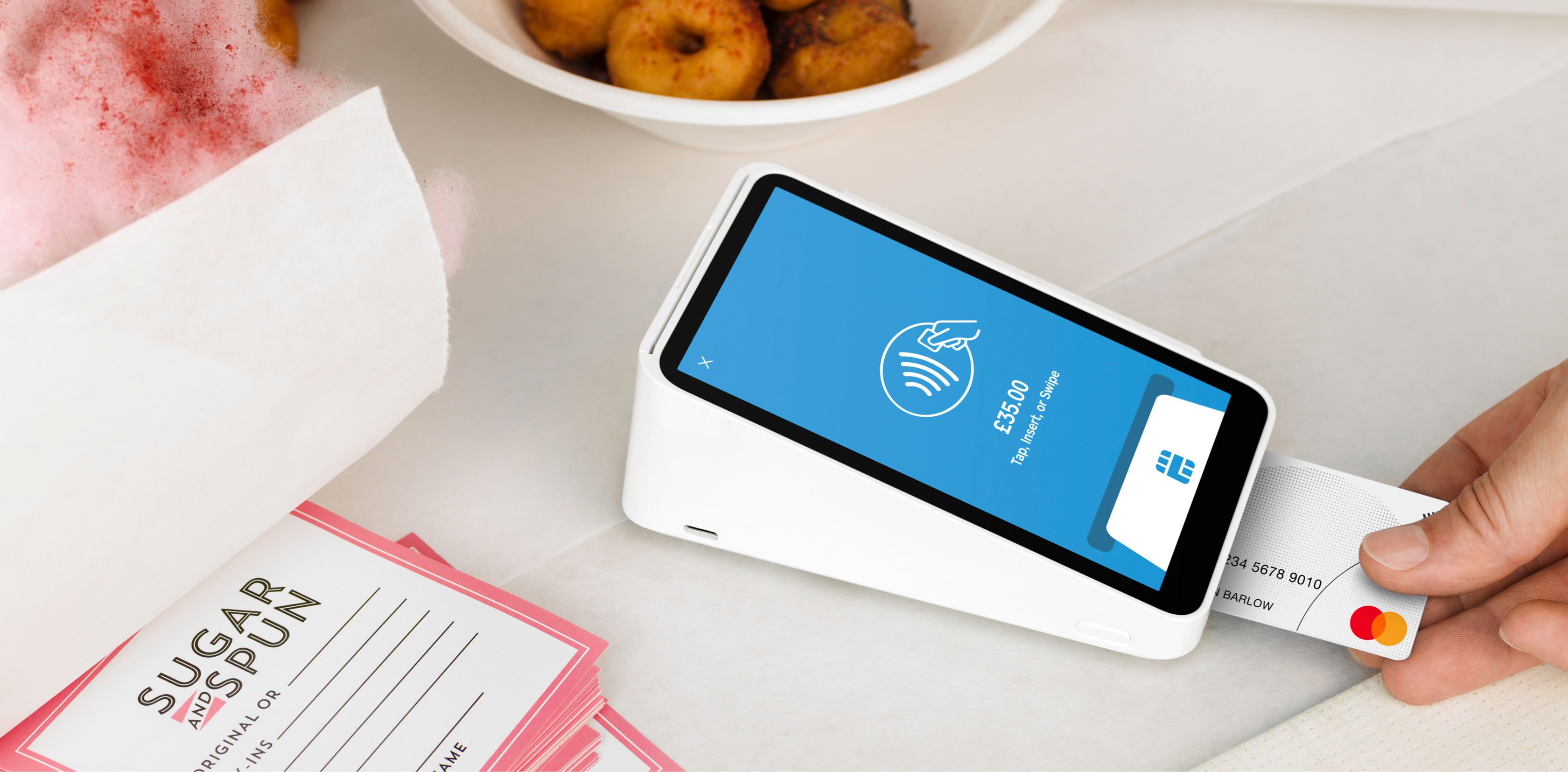 Portable card machine for processing payments | Square Terminal