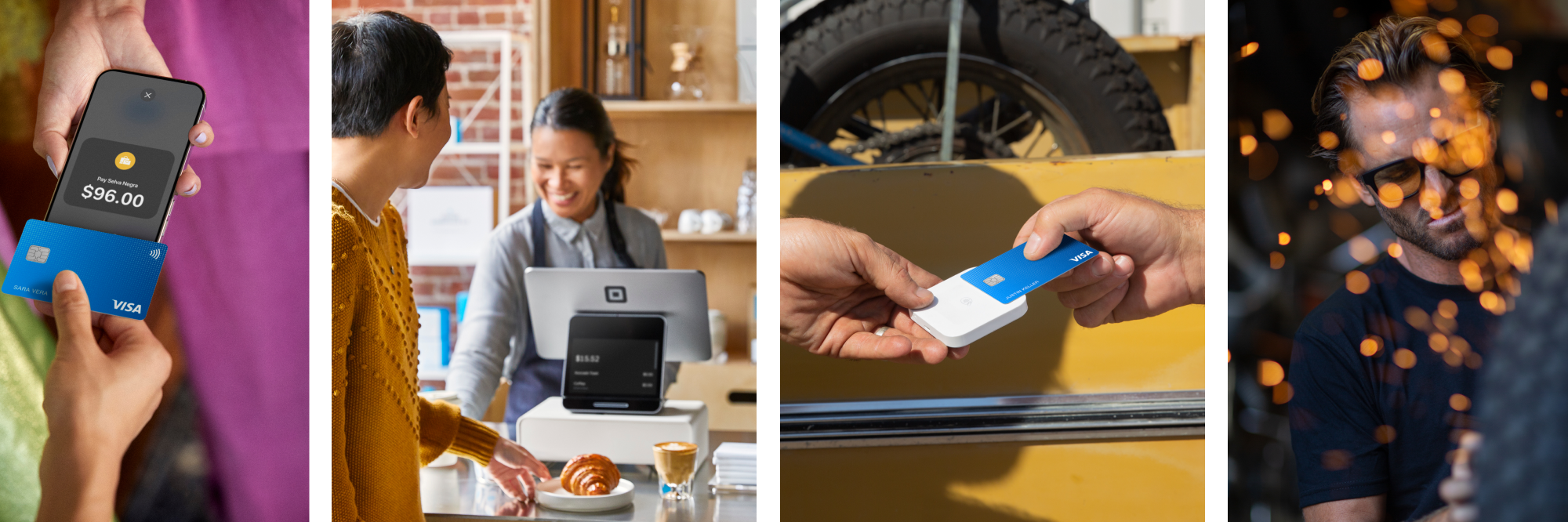 Payment processing with Square.