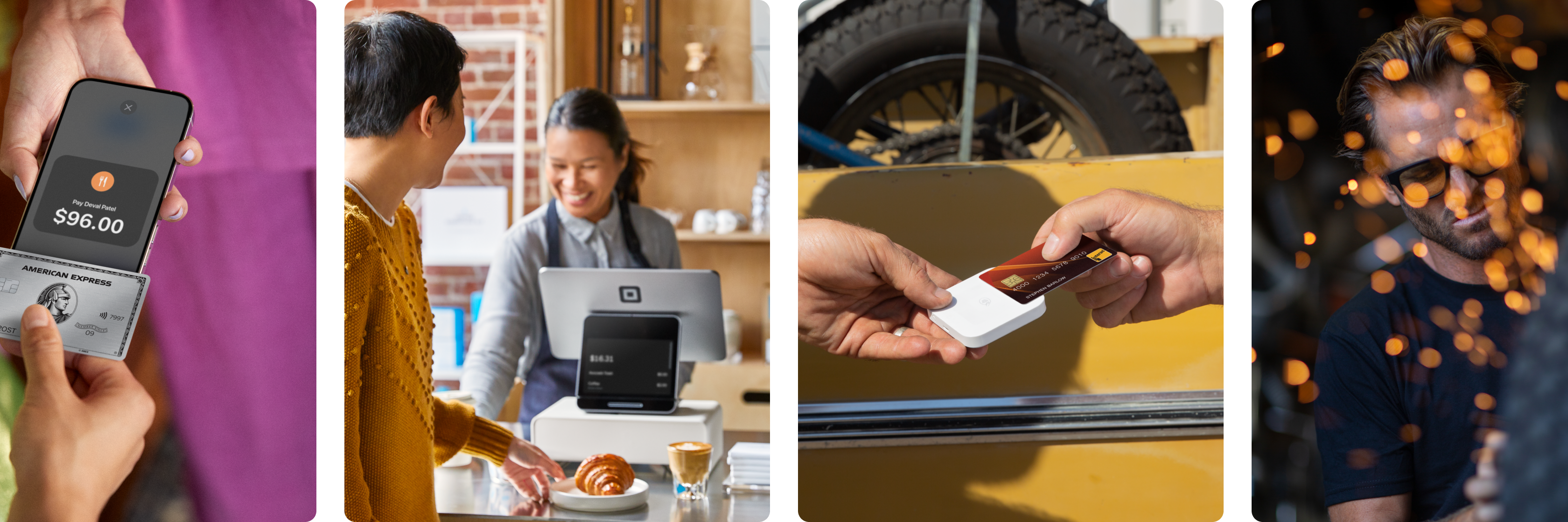 Payment processing with Square.