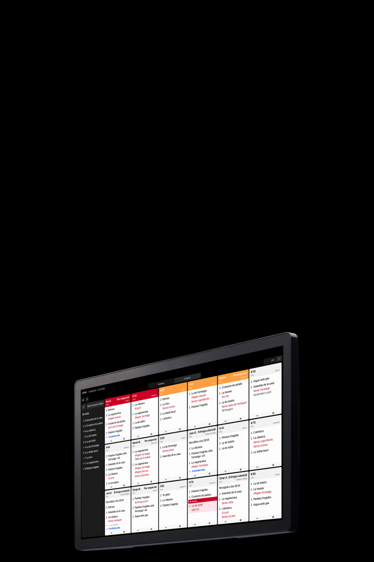Sistema digital de comandes per a la cuina (KDS) | Square