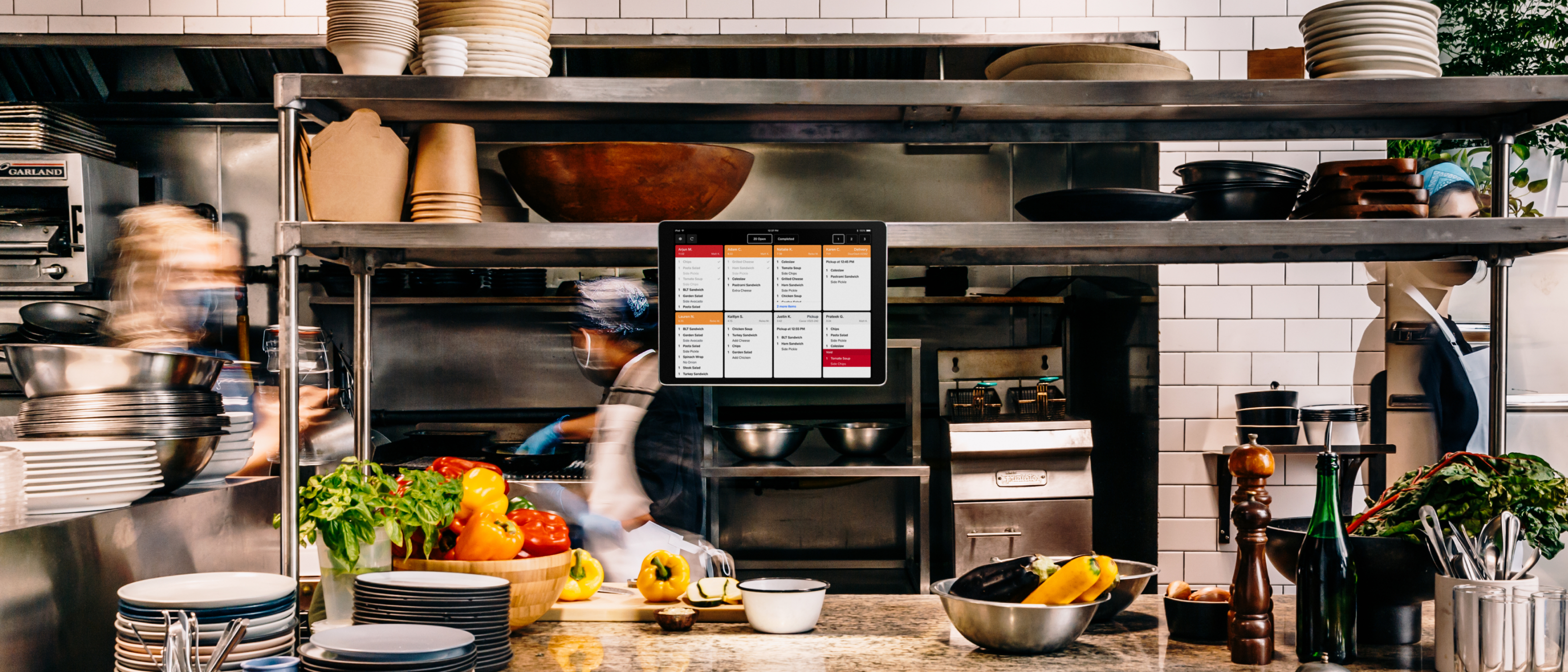 Sistema de visualización para cocina | KDS | Square