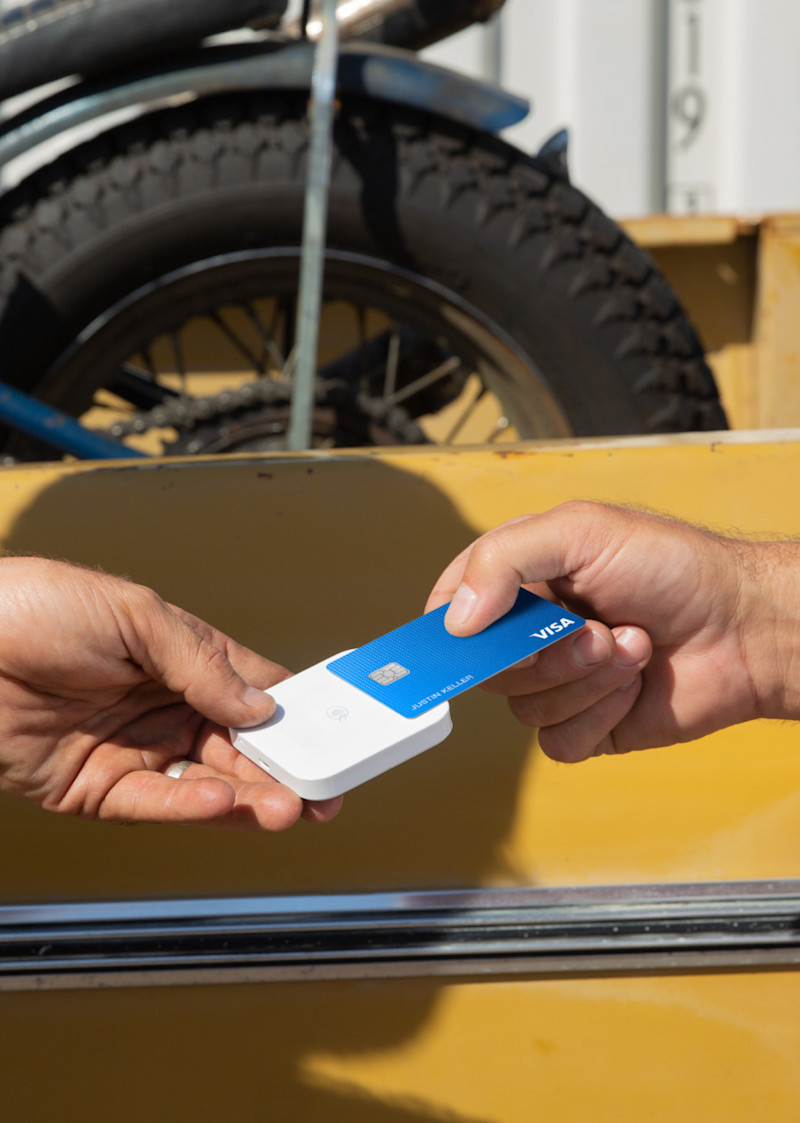 Payment processing with Square.