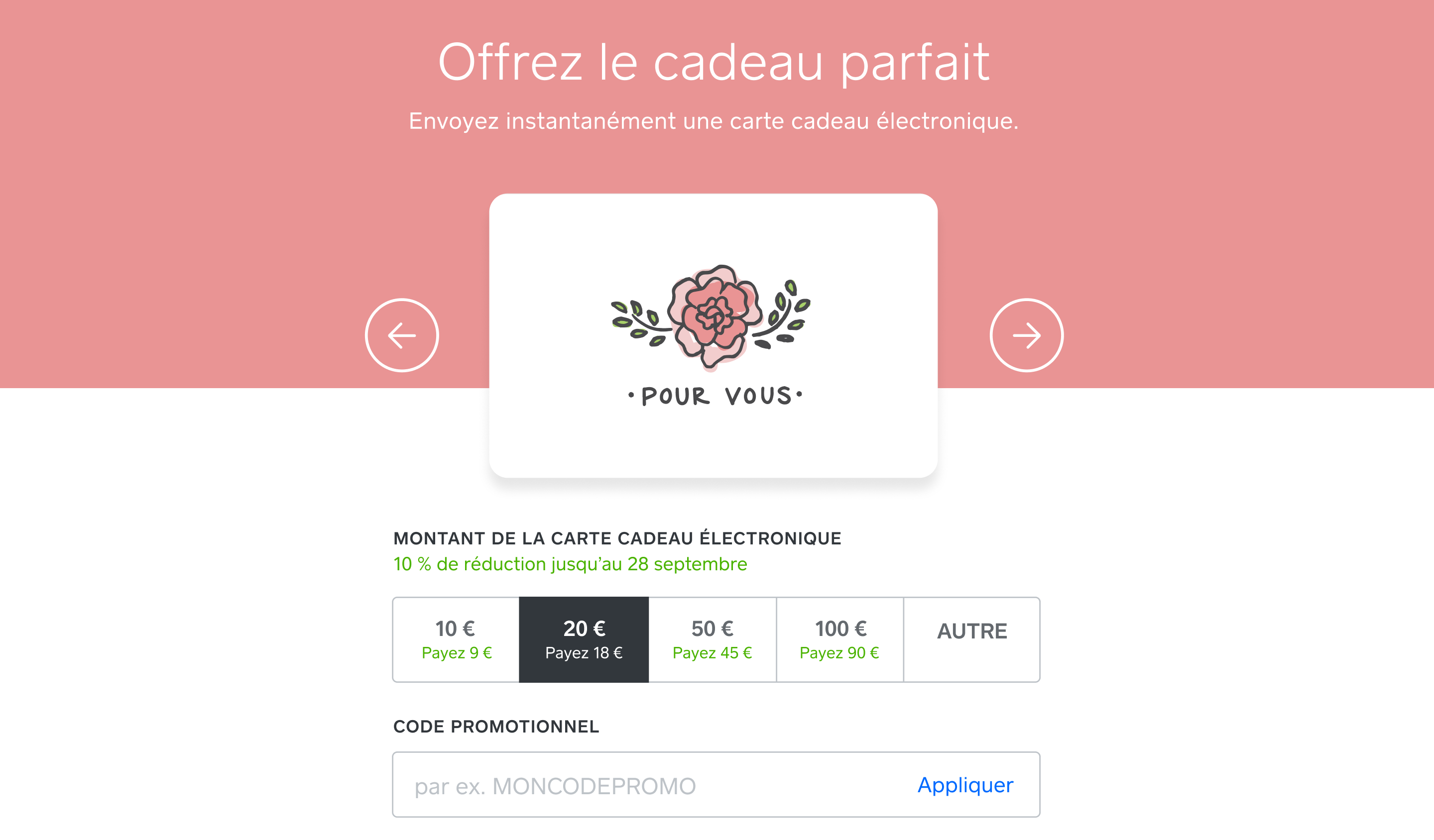 Vendre Des Cartes Cadeaux
