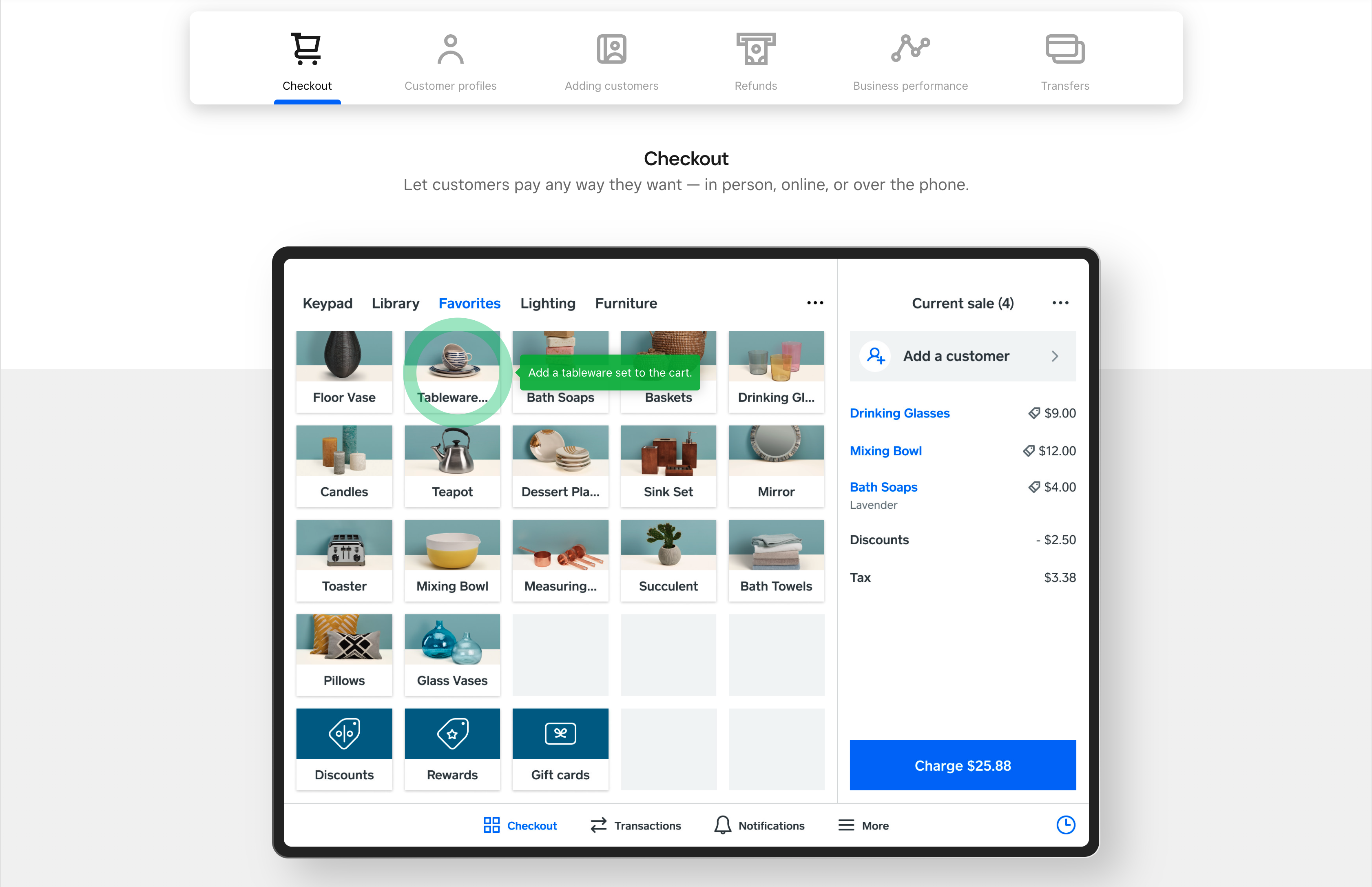 Try Our Square POS Demo For Free | Square
