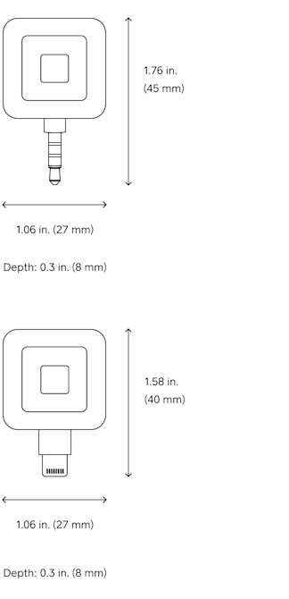 Magstripe card reader - Technical Specifications | Square