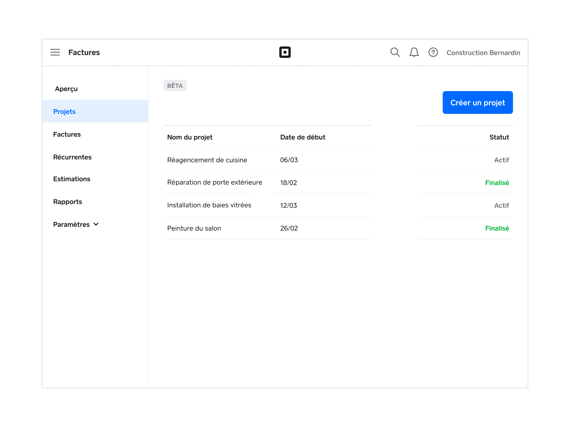 Fonctionnalités de Factures Square pour votre entreprise