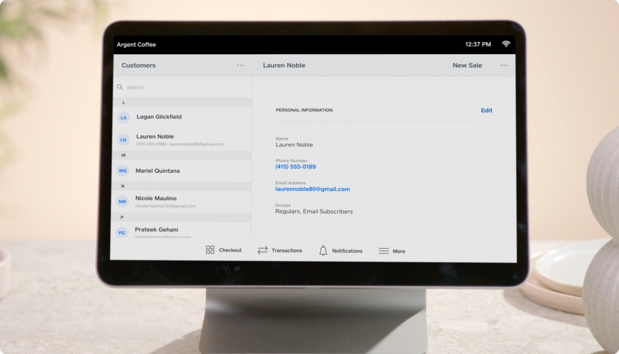 Customer Directory | Square’s free CRM
