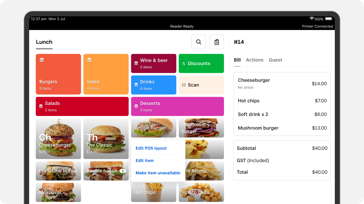 Restaurant POS System & POS Software Features | Square