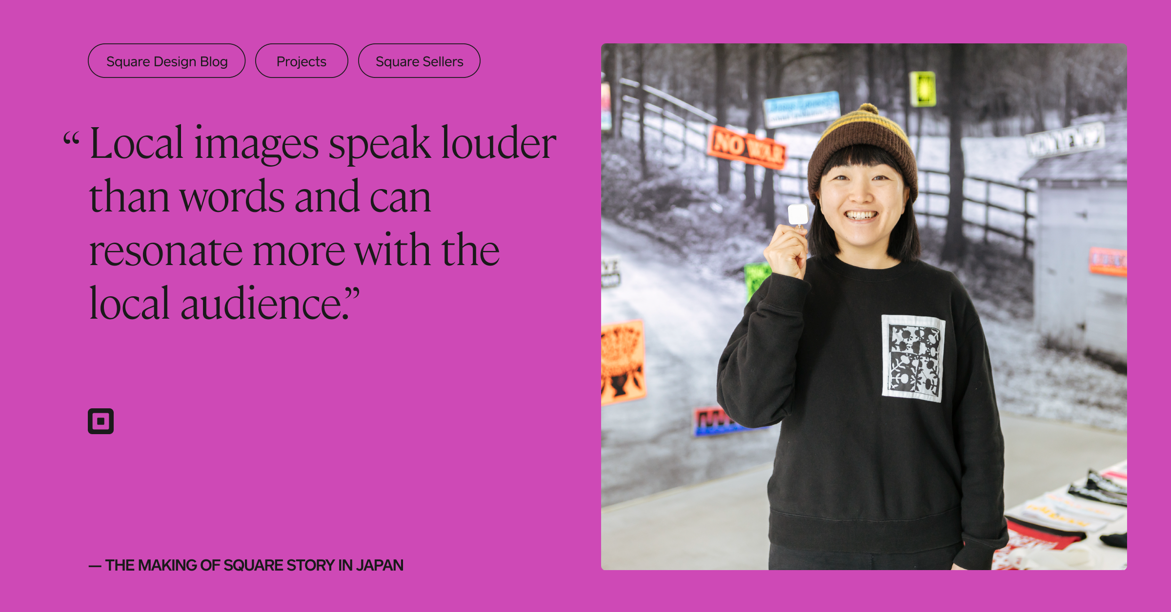 The Making of Square Story in Japan